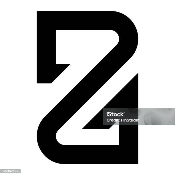Logo Zg Initial Innovant Professionnel Et Logo Gz Lettre Zg Ou Gz