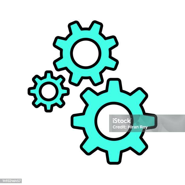 Setting Setup Configuration Optimization Icon Stock Illustration ... Setting Setup Configuration Optimization Icon Stock Illustration ...