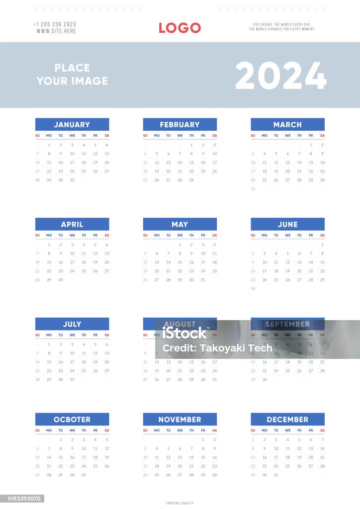 Desain Vektor Kalender 2024 Kalender 2024 Desain Kalender Kalender ... Desain Vektor Kalender 2024 Kalender 2024 Desain Kalender Kalender ...