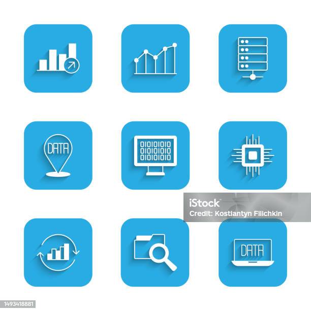 Set Binary Code Search With Folder Data Analysis Processor Cpu Pie