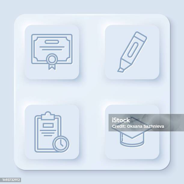 Atur Template Sertifikat Baris Penanda Penanda Lembar Ujian Dengan Jam
