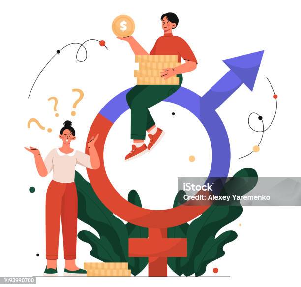 Concept Of Inequality Stock Illustration Download Image Now Sex