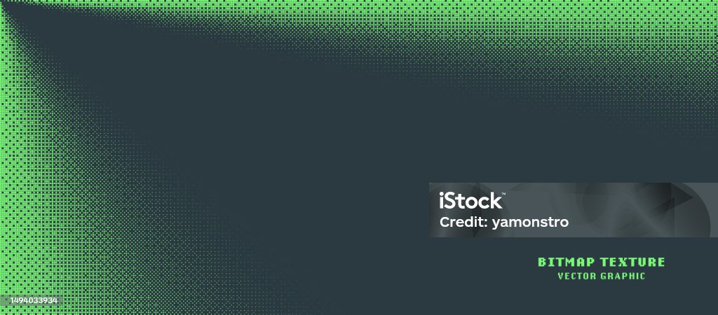 Dither Pattern Bitmap Texture Angled Rays Gradient Vector Abstract Background Stock Illustration
