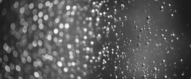 Free Stock Photo of Rain Drops on a Window With Black and White Background | Download Free ...