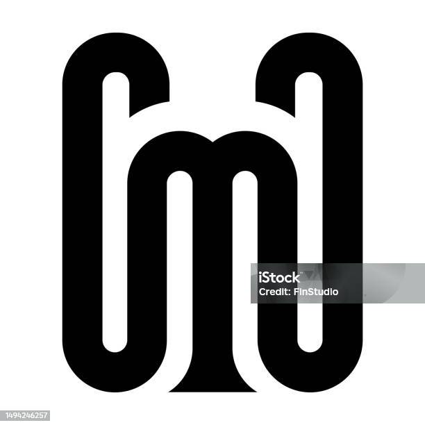 Logo Wm Initial Innovant Professionnel Et Logo Mw Lettre Wm Ou Mw
