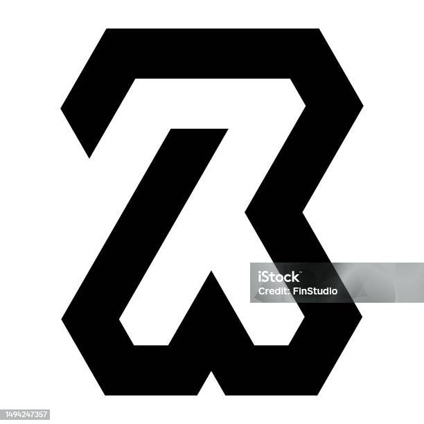 Logo Rb Initial Professionnel Innovant Et Logo Br Lettre Rb Ou Br