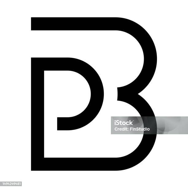 Logo Bp Awal Inovatif Profesional Dan Logo Pb Huruf Bp Atau Pb Monogram