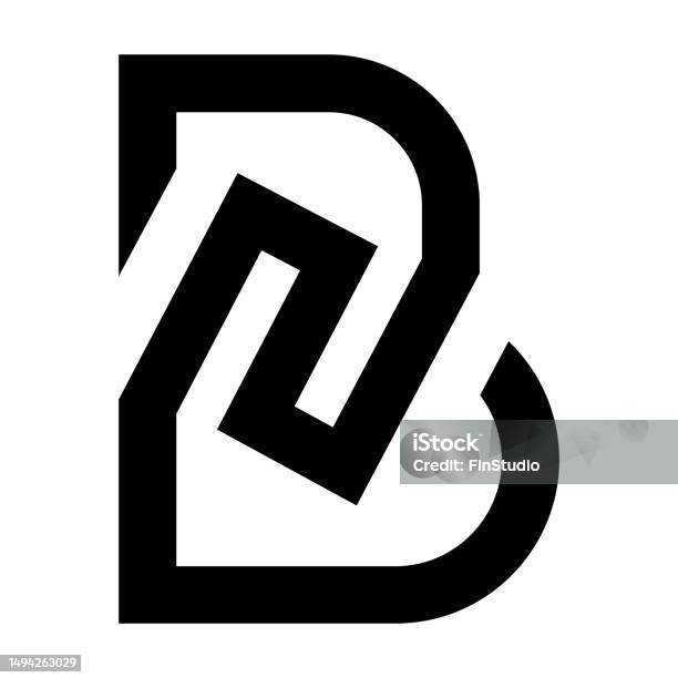 Logo Ne Initial Professionnel Innovant Et Logo Nb Lettre Bn Ou Nb