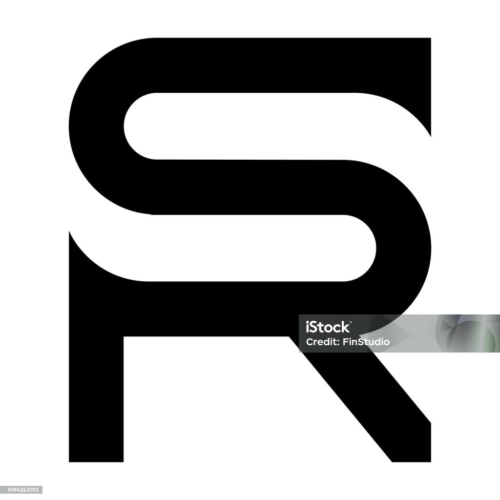 Ilustración de Logotipo De Professional Innovative Initial Sr Y ... Ilustración de Logotipo De Professional Innovative Initial Sr Y ...