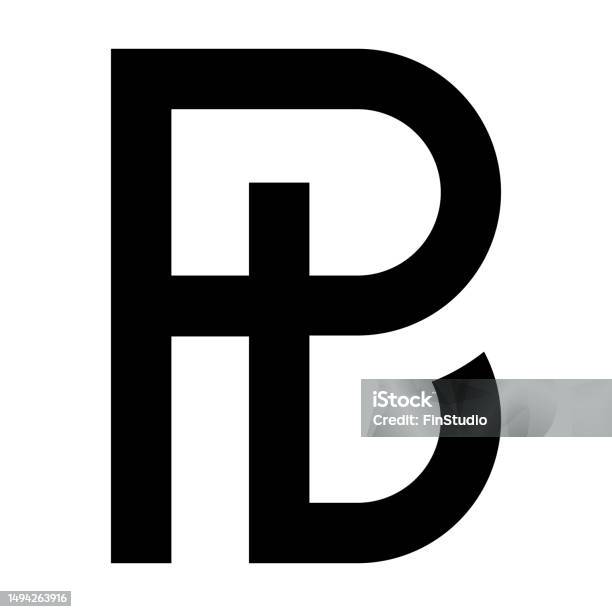 Logo Bp Initial Innovant Professionnel Et Logo Pb Lettre Bp Ou Pb