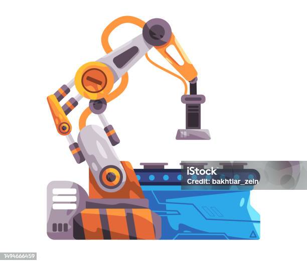 Robotic Arm Mechanical Articulated Hand Robot Automatic Machinery ... Robotic Arm Mechanical Articulated Hand Robot Automatic Machinery ...
