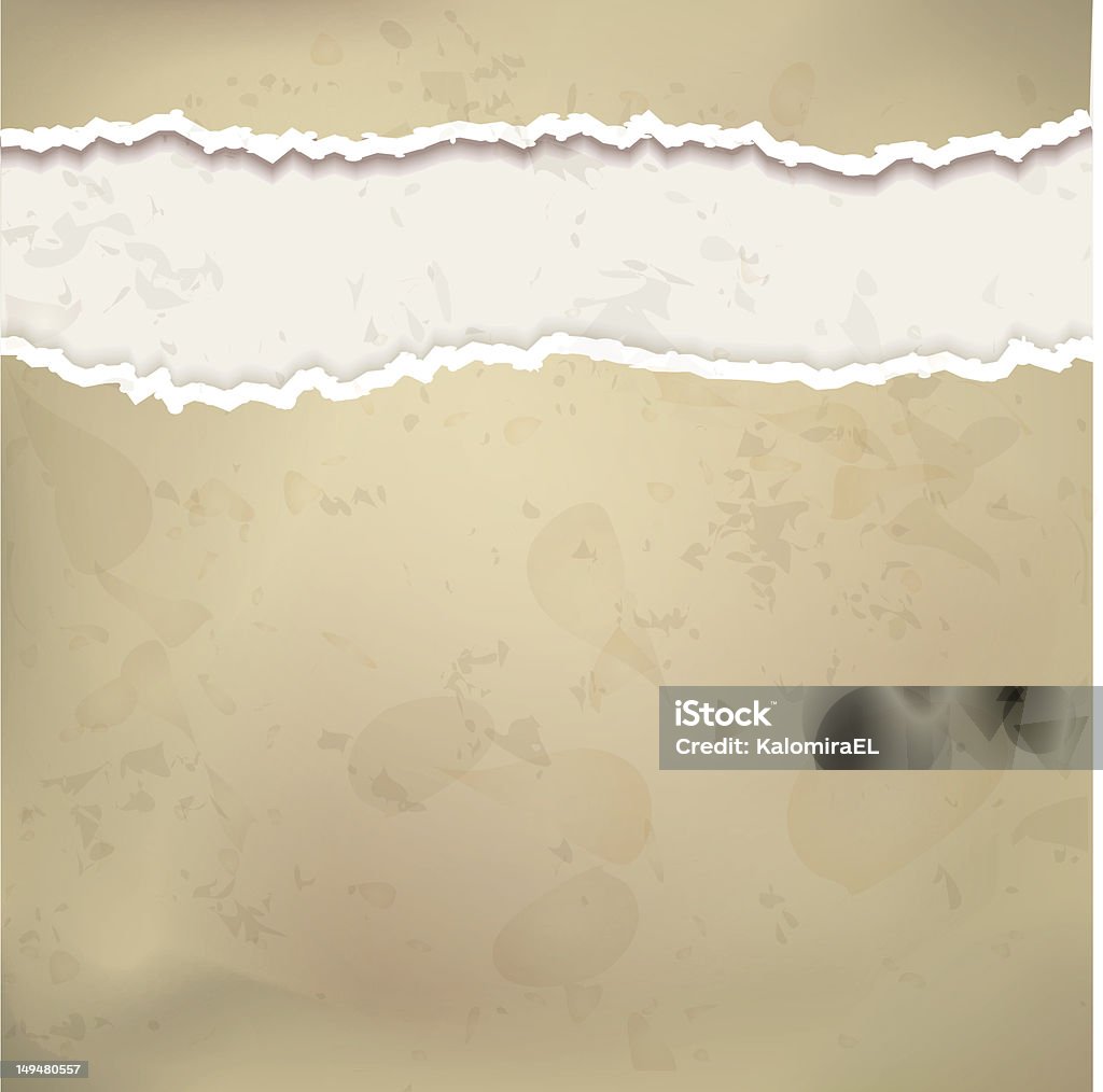 Old Paper Vector Background Stock Illustration - Download Image Now