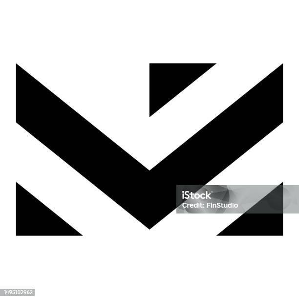 Logo Zm Awal Inovatif Profesional Dan Logo Mz Huruf Zm Atau Mz Monogram