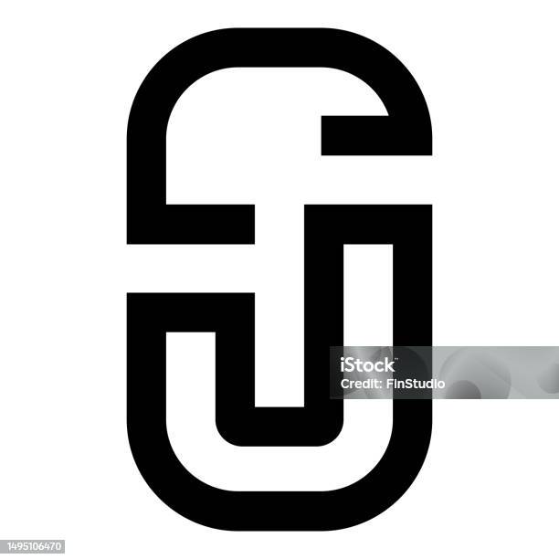Logo Sj Initial Innovant Professionnel Et Logo Js Lettre Sj Ou Js