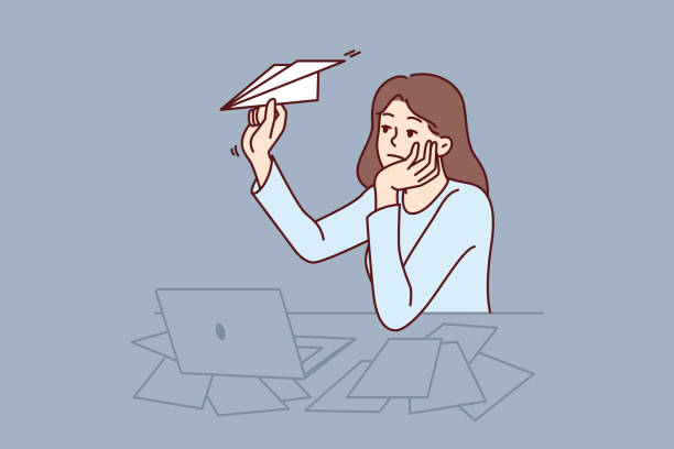 Free clip art "Sad Airplane" by skarg