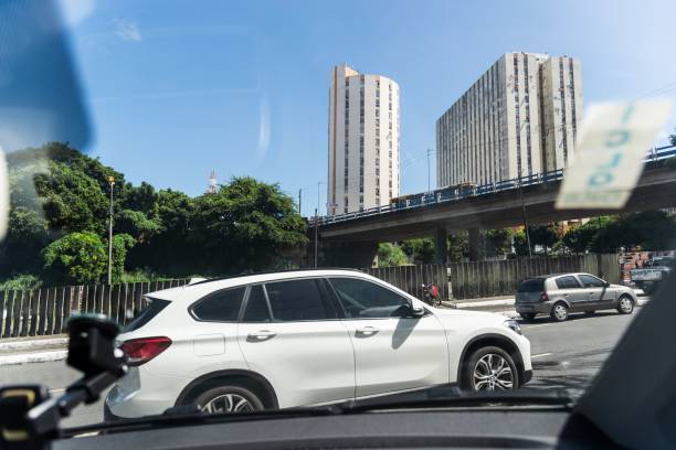 Free Stock Photo of Urban Street View From Car Window | Download Free ...