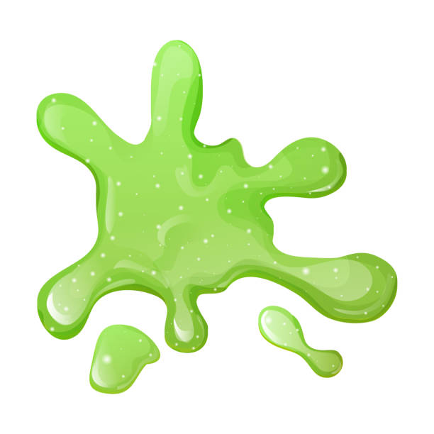 140 Green Glitter Slime Stock Illustrations Royalty Free Vector
