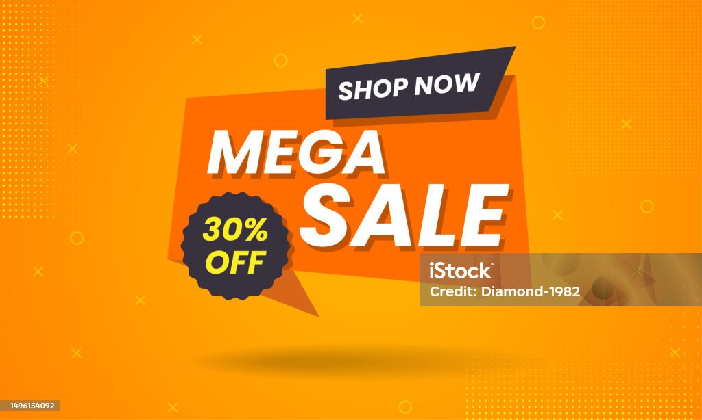 Mega Sale Banner Promotion Label Sticker Stock Illustration - Download ... Mega Sale Banner Promotion Label Sticker Stock Illustration - Download ...