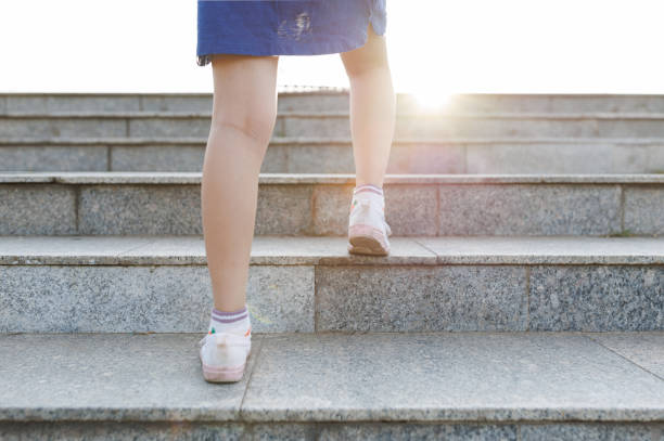 Free Stock Photo of Young Girl Walking Up Stairs | Download Free Images ...