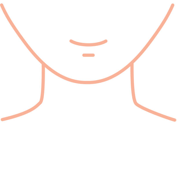 130 Thyroid Exam Ilustrasi Grafik Vektor And Clip Art Bebas Royalti