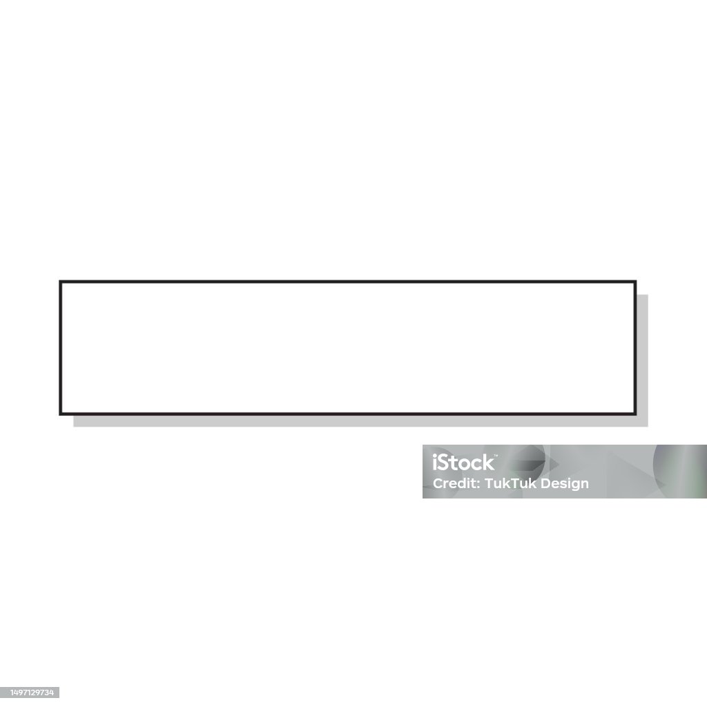 Textbox Button Icon Design Element For Web Mockup And Application