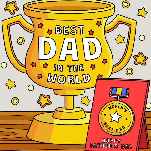 130 Best Dad Trophy Stock Illustrations Royalty Free Vector Graphics