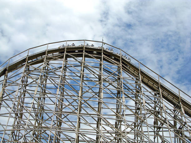 Free Stock Photo of Wooden Roller Coaster Track | Download Free Images ...