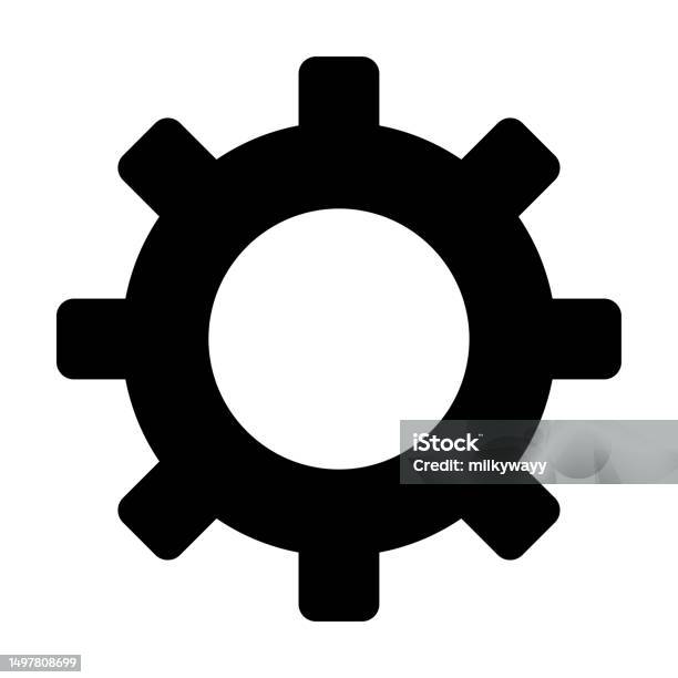 Icône Dengrenage Vecteur Machine Illustration De Moteur Vecteurs Libres
