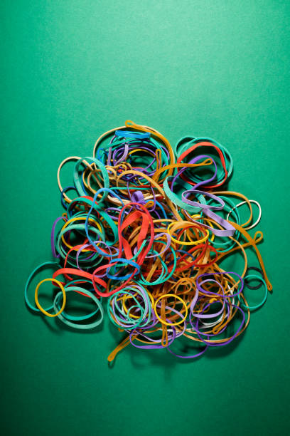 Free Stock Photo of A Pile of Rubber Bands on a Table | Download Free ...