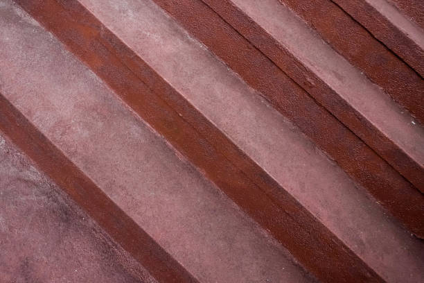 Free picture: paint, dark red, concrete, stairs, leaf, dry, texture ...