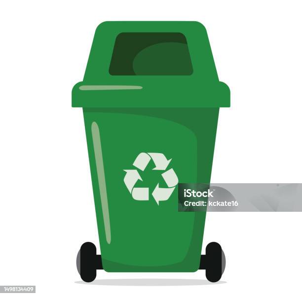 Tempat Sampah Daur Ulang Warna Dengan Simbol Daur Ulang Bin Victor