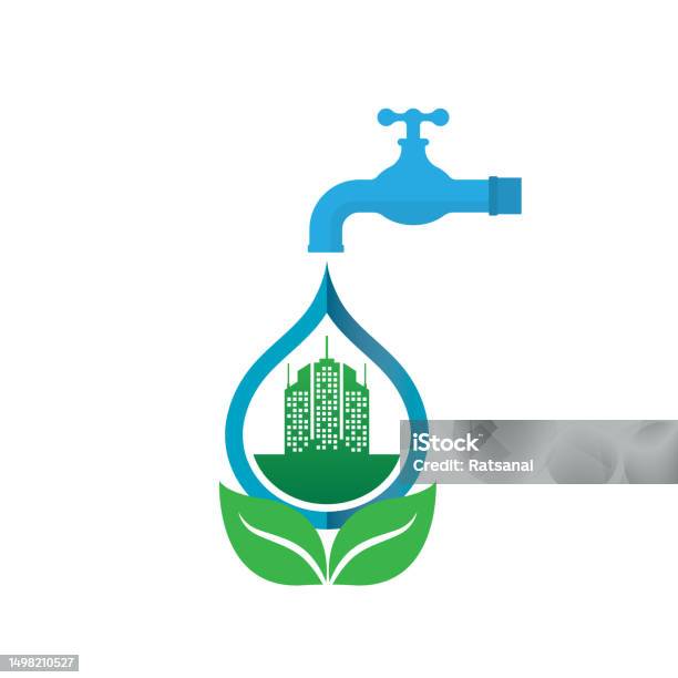 Save Water Concept Stock Illustration Download Image Now Computer