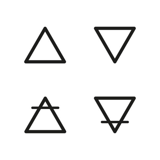 Four Triangle Symbols