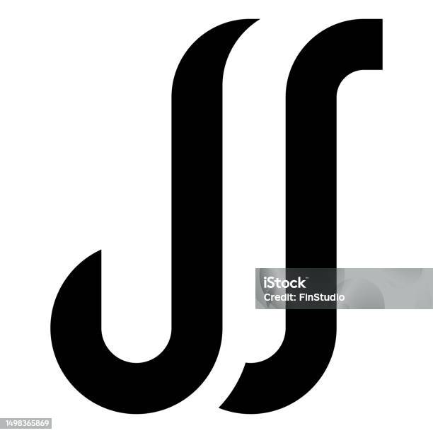 Logo Sj Initial Innovant Professionnel Et Logo Js Lettre Sj Ou Js