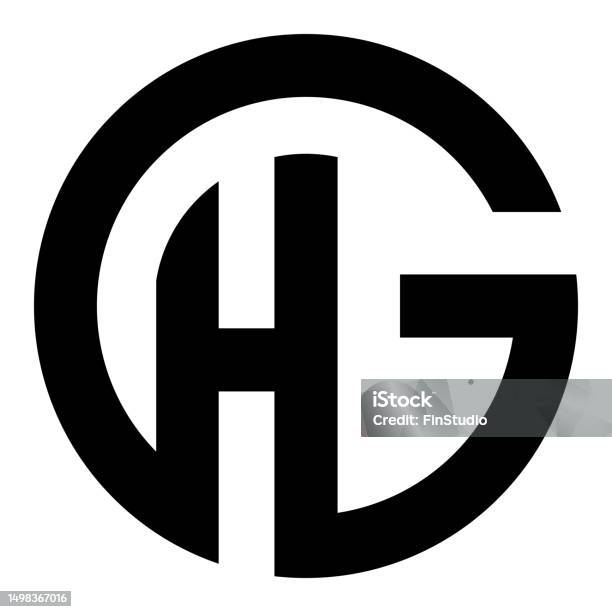 Logo Gh Initial Innovant Professionnel Et Logo Hg Lettre Gh Ou Hg