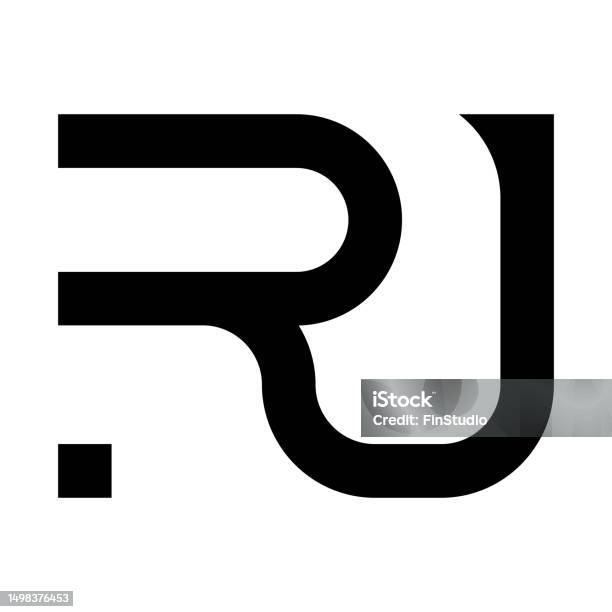 Logo Rj Initial Innovant Professionnel Et Logo Jr Lettre Rj Ou Jr