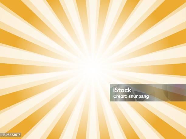 Concentrated Line Background Material With Dazzling Sun Rays Light Blue