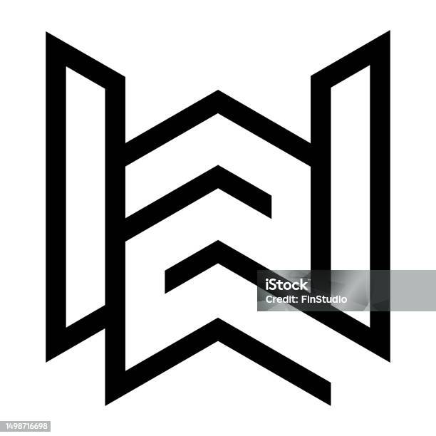 Logo Zw Awal Inovatif Profesional Dan Logo Wz Huruf Zw Atau Wz Monogram