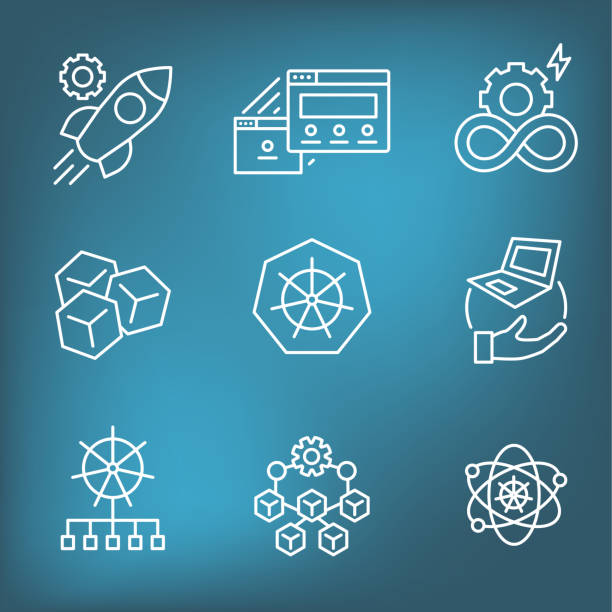 70 Kubernetes Icon Stock Illustrations Royalty Free Vector Graphics