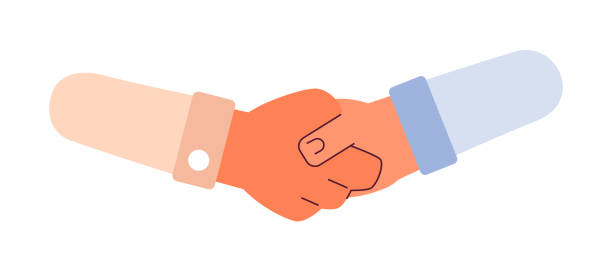 30 Pov Hand Shake Stock Illustrations Royalty Free Vector Graphics And Clip Art Istock