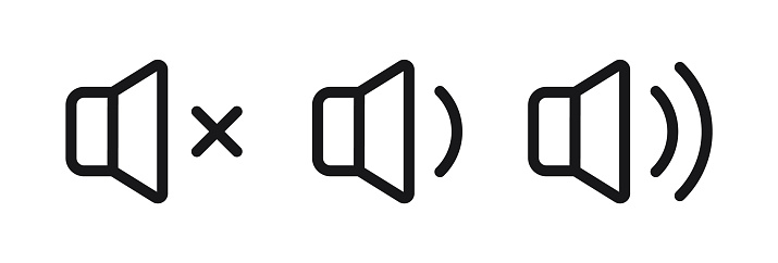 Ilustración de Conjunto De Iconos De Volumen De Sonido Iconos De ... Ilustración de Conjunto De Iconos De Volumen De Sonido Iconos De ...
