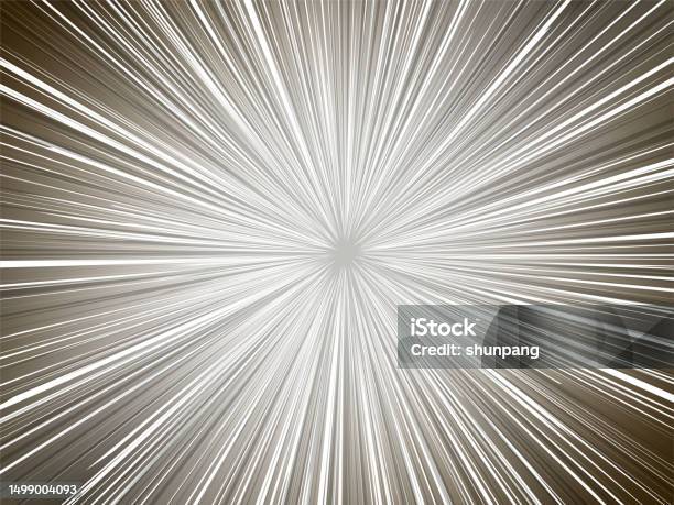 Concentrated Line Background Material Of The Image Of The Sun Rays