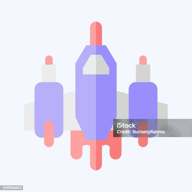 Avion Icon Lié Au Symbole Militaire Style Plat Conception Simple