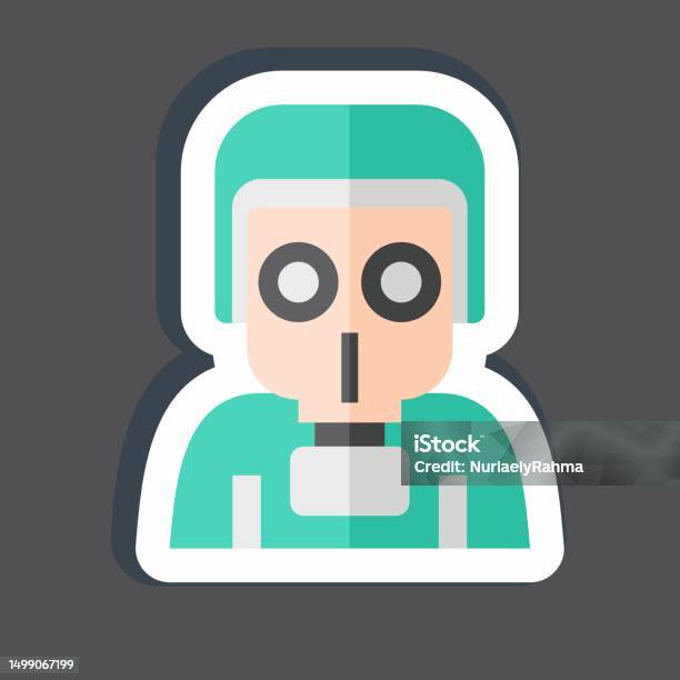 Perlindungan Gas Stiker Terkait Dengan Simbol Militer Desain Sederhana