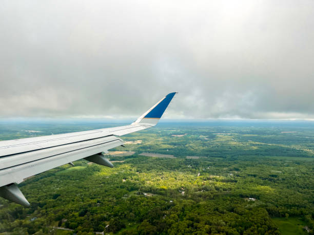 Free Stock Photo of Plane Flying Over Lush Green Forest | Download Free ...