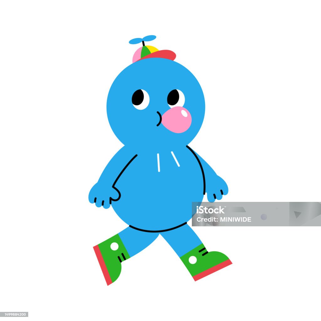 Karakter Bentuk Abstrak Yang Lucu Karakter Sosok Kacang Biru Sedang ... Karakter Bentuk Abstrak Yang Lucu Karakter Sosok Kacang Biru Sedang ...