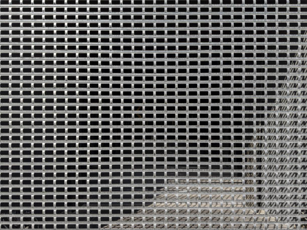 Free picture: Grid texture with small symmetric rectangular holes and ...