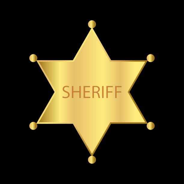 Blank Sheriff Badge Clip Art