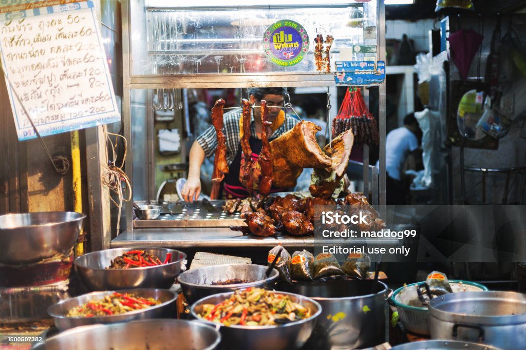 Pasar Makanan Jalanan Chinatown Di Bangkok Juga Dikenal Sebagai Jalan ... Pasar Makanan Jalanan Chinatown Di Bangkok Juga Dikenal Sebagai Jalan ...