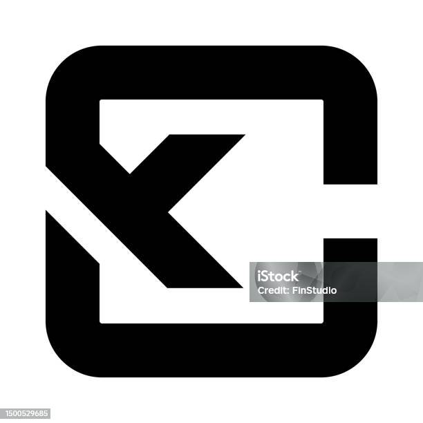 Logo Ck Initial Professionnel Innovant Et Logo Kc Lettre Ck Ou Kc